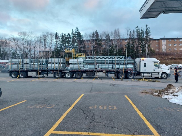 Our new Scaffolding Arriving at METI! - Maritime Environmental Training ...